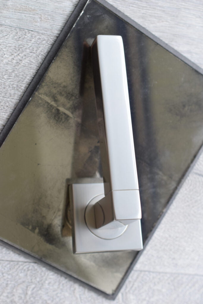 TS S1526 Square Solid Lever Handle - Halliday + Baillie